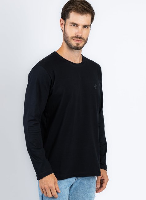 Camiseta Basic Manga Longa Bullf