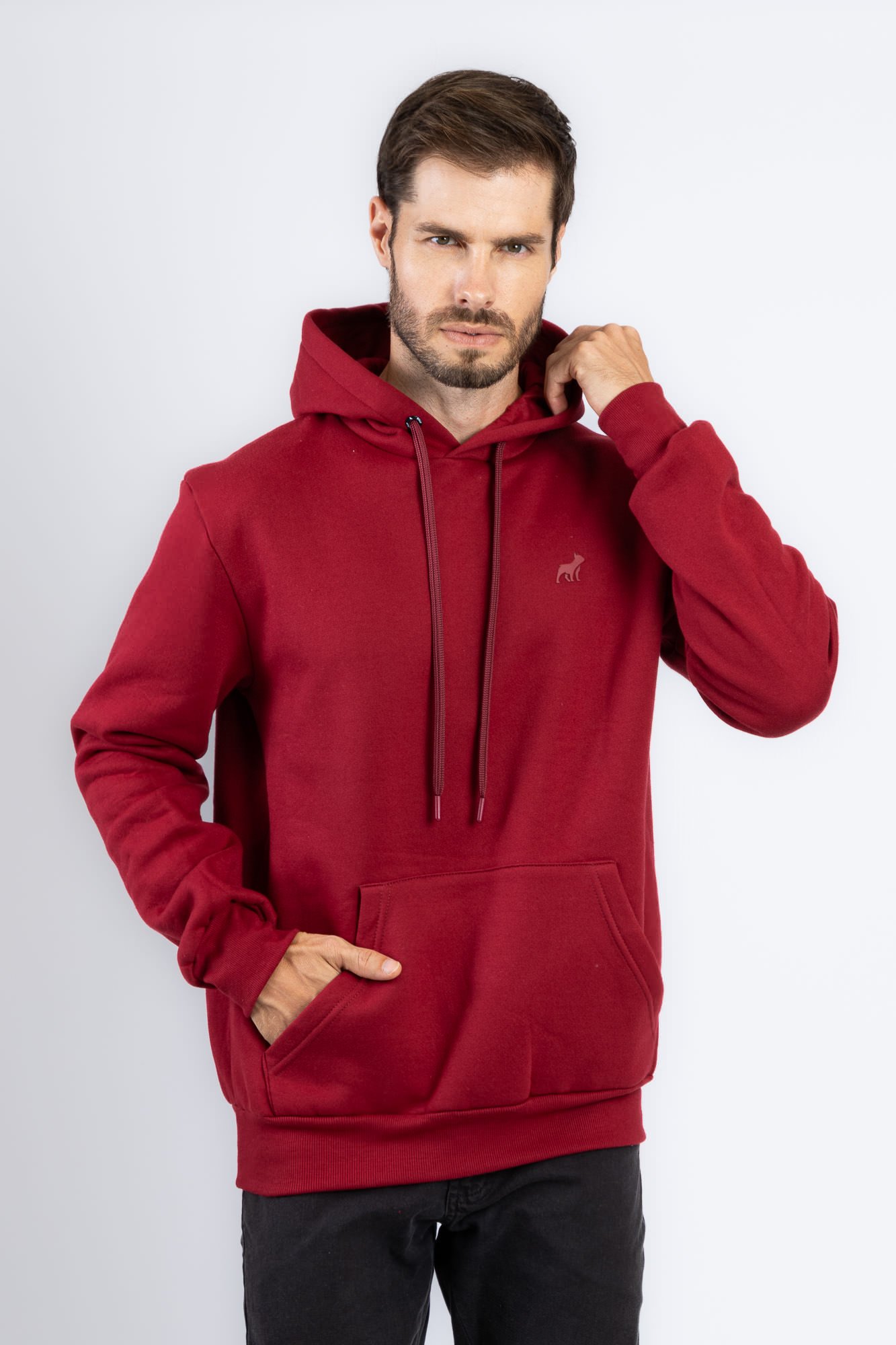 Casaco Canguru Basic Logo Bullf